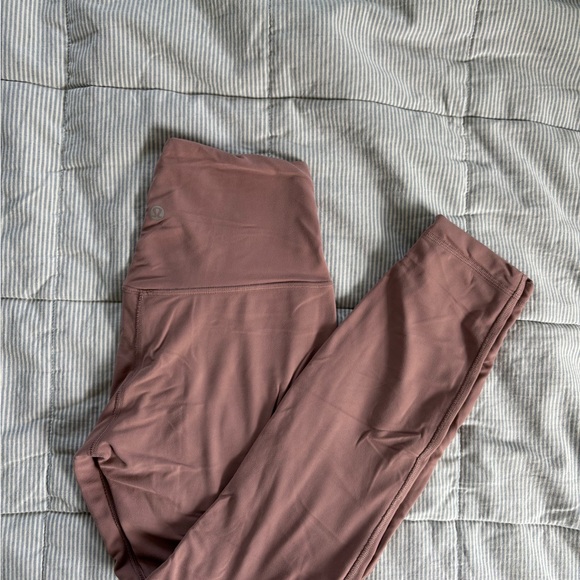 lululemon athletica | Pants & Jumpsuits | Mauve Highwaisted Leggings ...